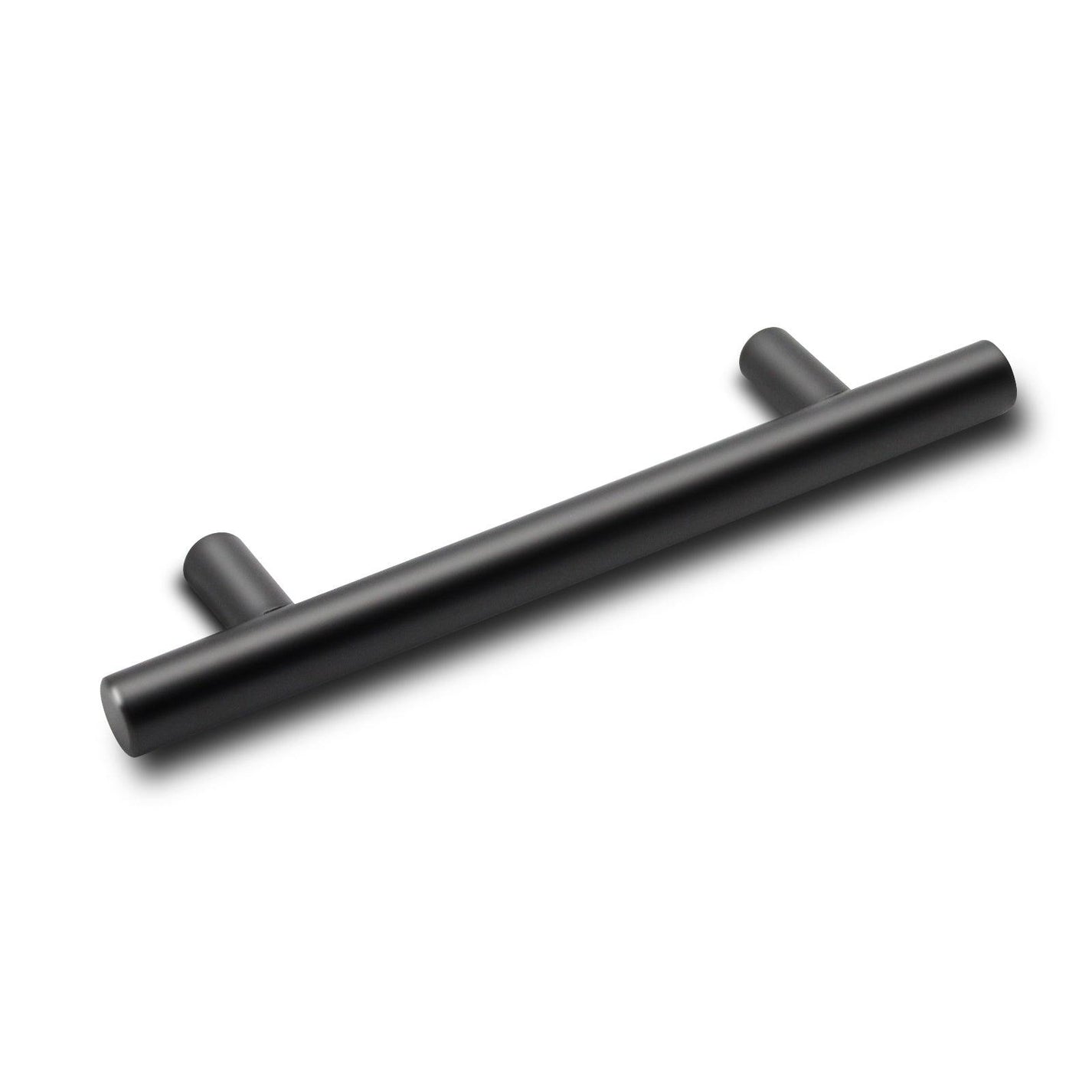 Modern T Bar Black Kitchen Cupboard Handles Cabinet Hardware Drawer Pu ...