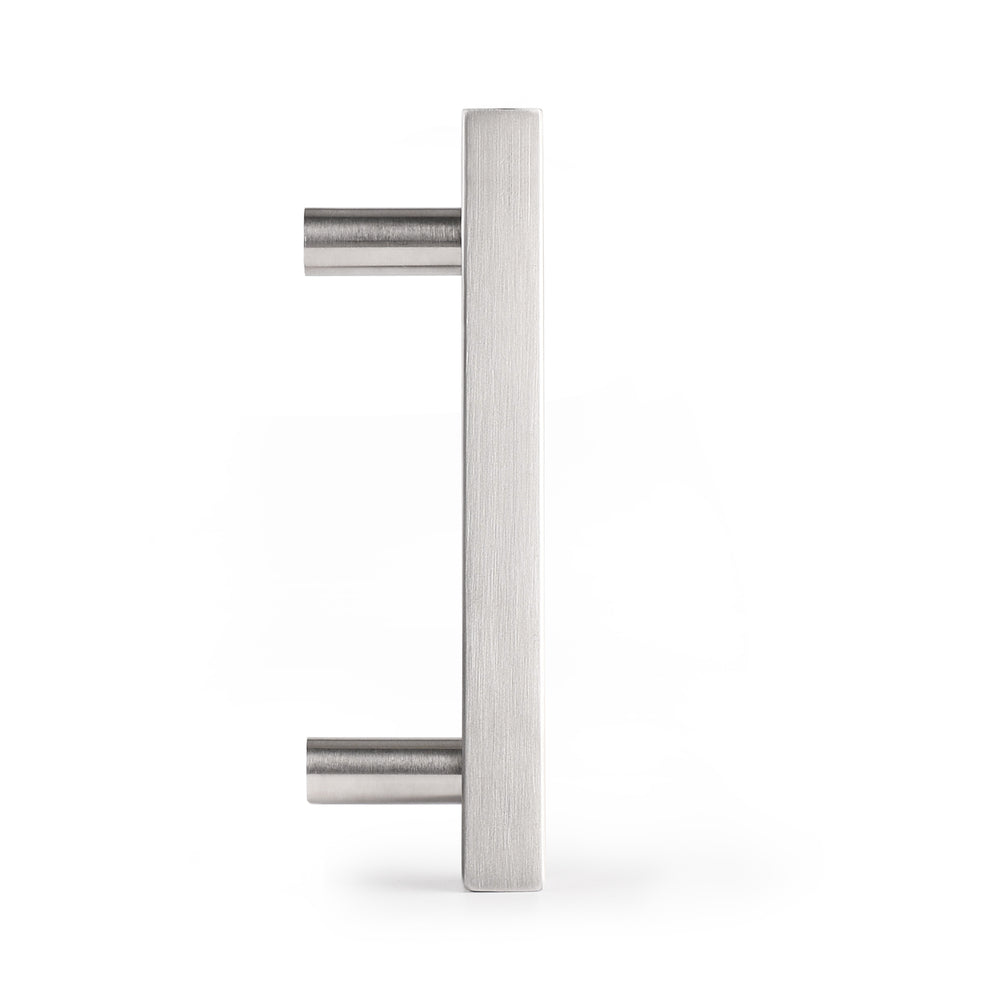 Stainless Steel Cabinet Pulls 2"-10" Hole Centers Square T Bar Handles ...